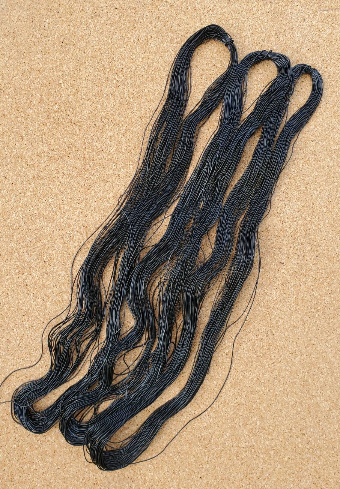 6 New African Rubber Hair Thread For Threading/Stretching Out | Etsy