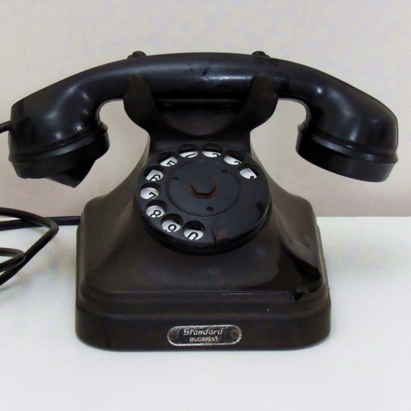 Vintage Rotary Phone - Etsy