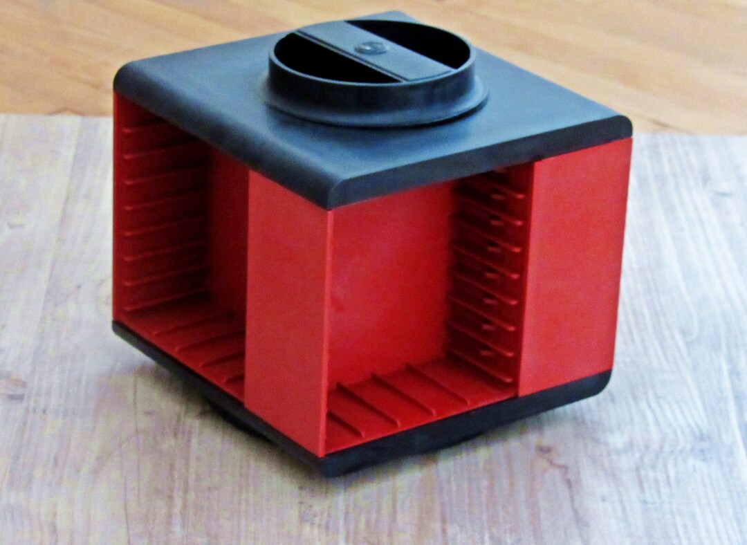 Iconic Cassette Carousel, Vintage Plastic Holder for Storing Audio ...