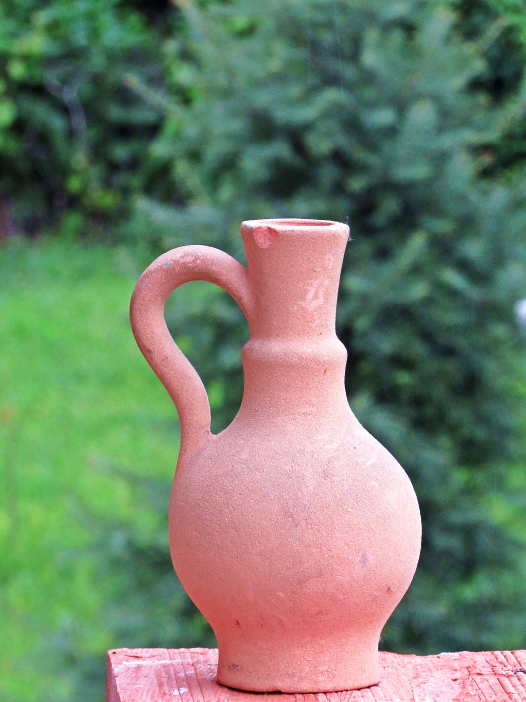 Antique Clay Pitcher, Rustic Bowl, Pottery Jug, Old Water Pitcher ...