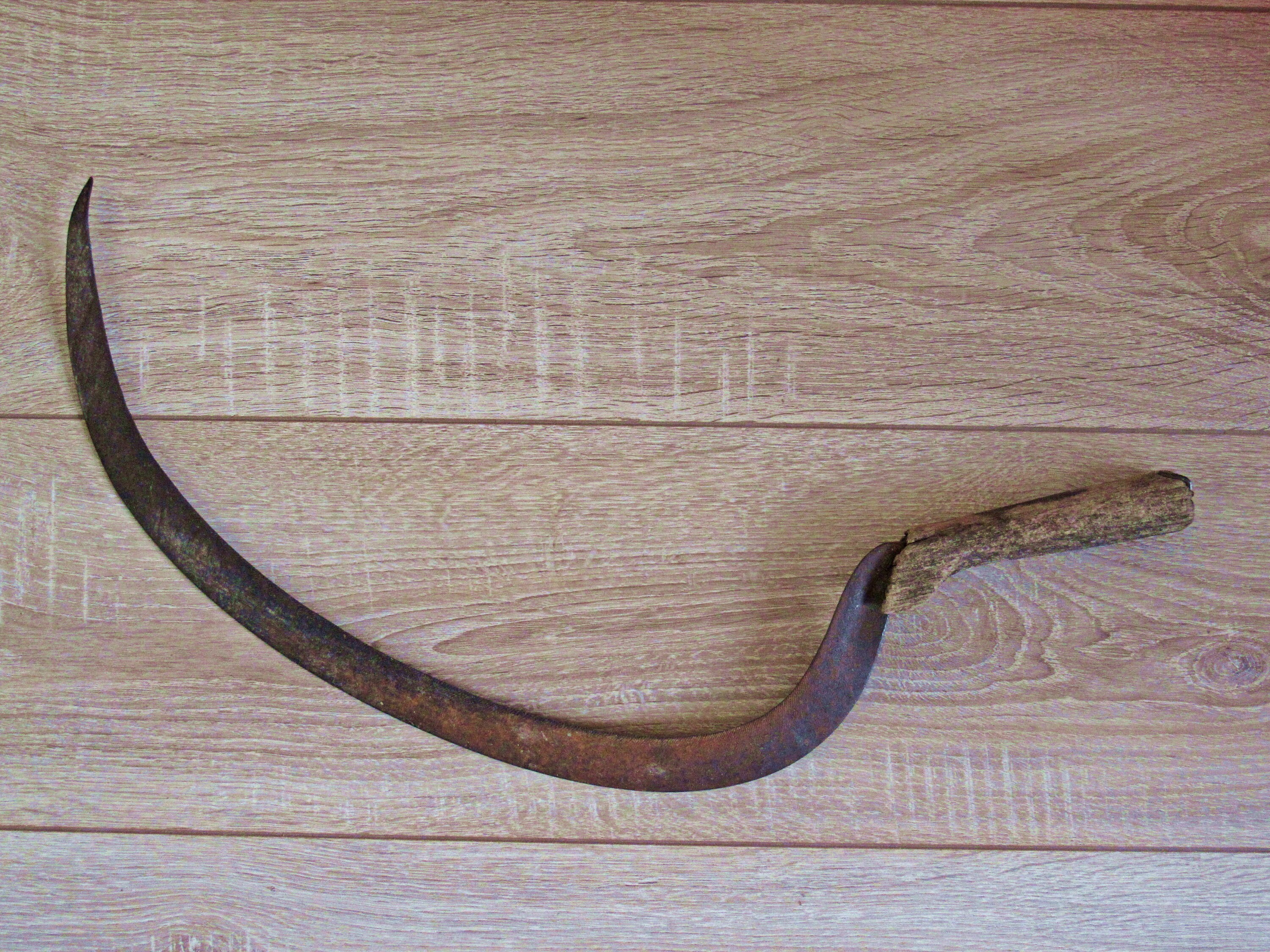 Primitive Hand Sickle Antique farm tool Big Old Sickle | Etsy