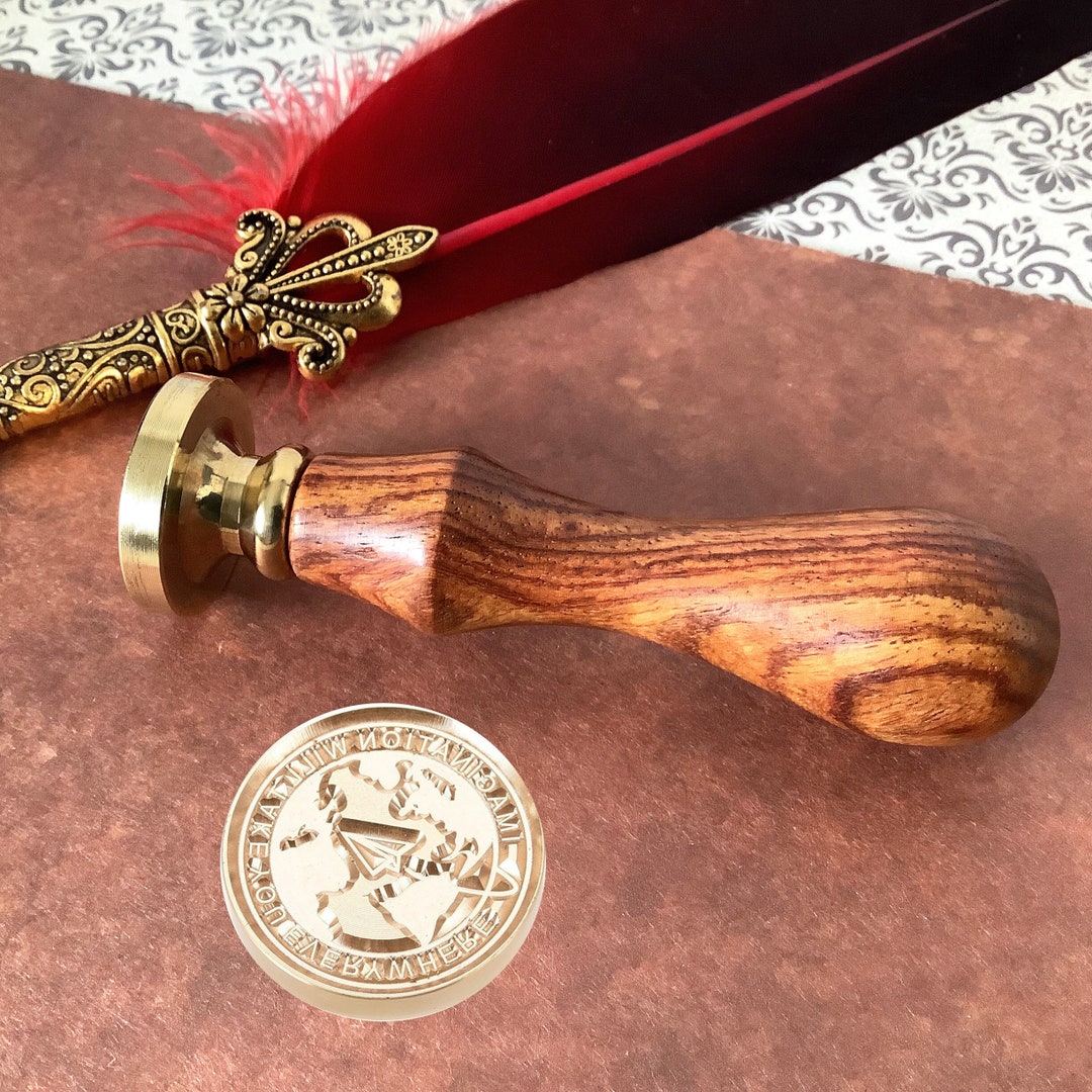 Seal for Sealing Wax, Hourglass Seal, Stamp to Seal Envelopes Magic ...