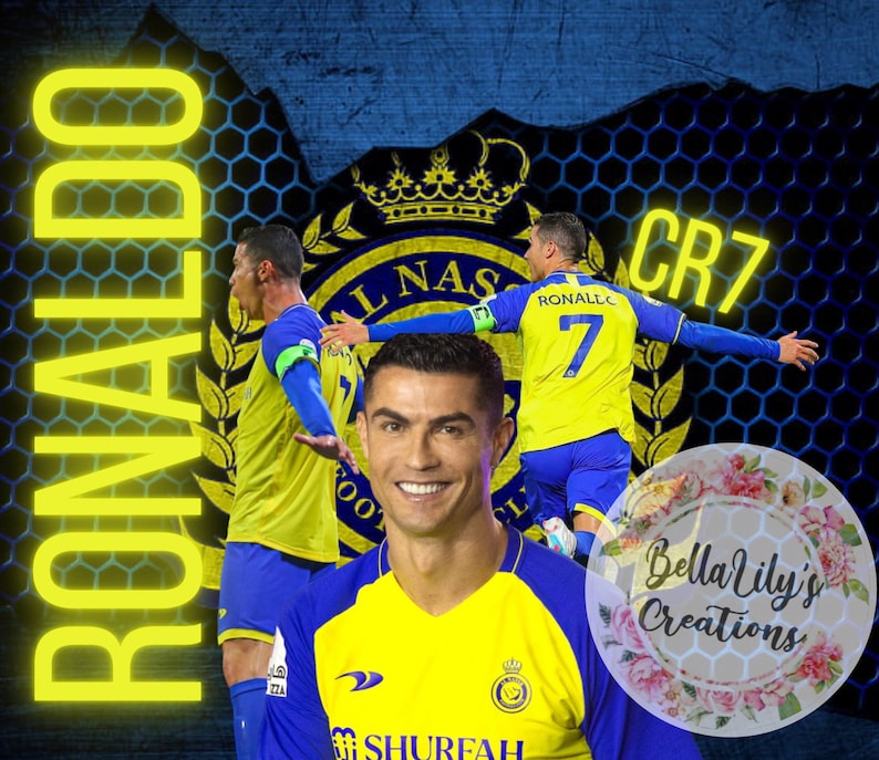 Cristiano Ronaldo Tumbler Wrap Al Nassar CR7 - Etsy Australia
