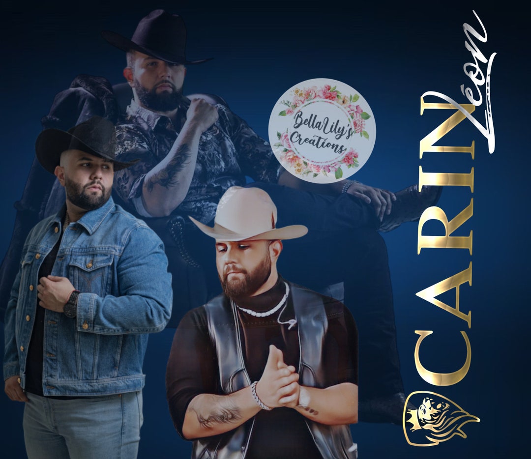 Carin Leon Sublimation Tumbler Wrap Png - Etsy