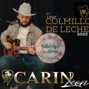 Carin Leon Tour Colmillo De Leche Tumbler Wrap Png - Etsy