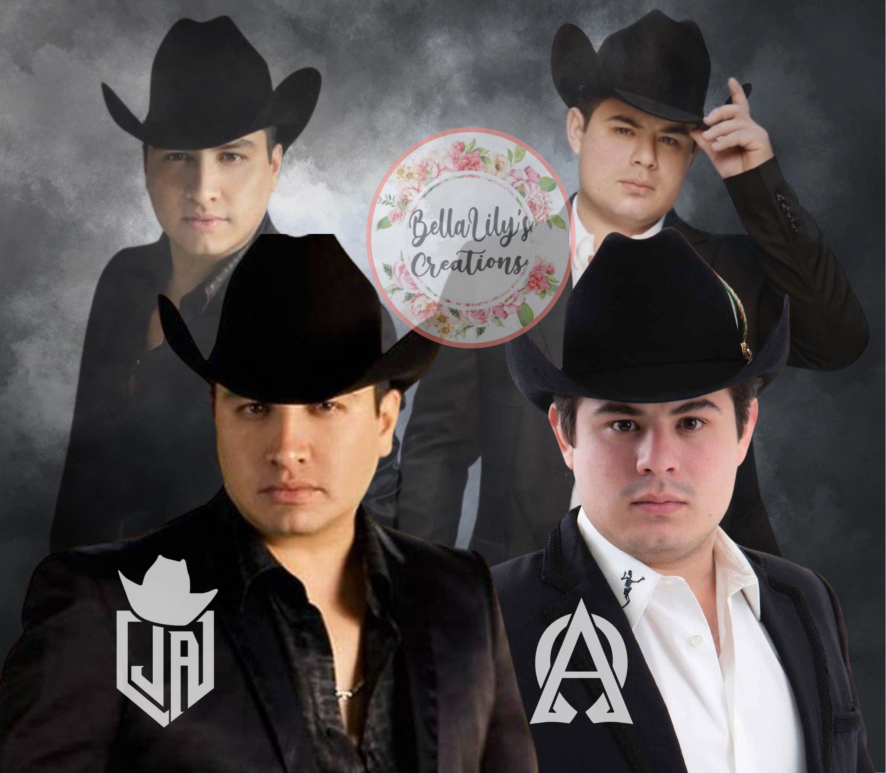 Julion Alvarez Y Alfredo Olivas Tumbler Wrap Sublimation Wrap 20oz - Etsy