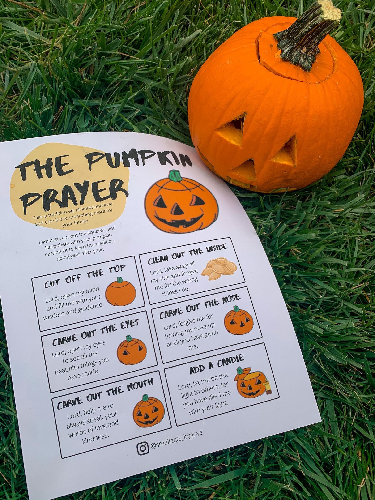 Pumpkin Prayer - Etsy