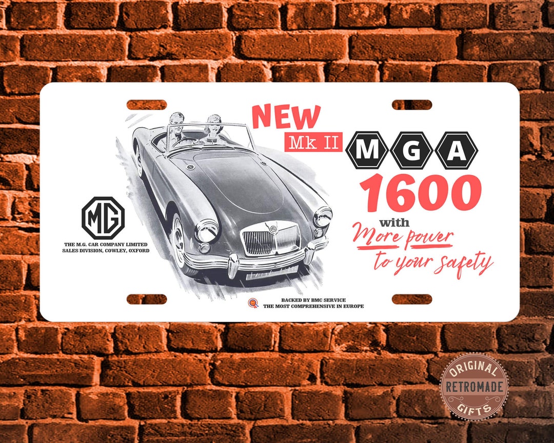 MGA Retro Style Advertising Metal Sign - Etsy