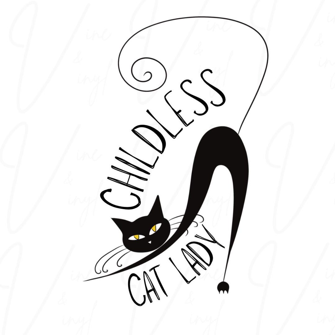 Childless Cat Lady Taylor Swift Png Digital File Bundle png,svg,pdf - Etsy