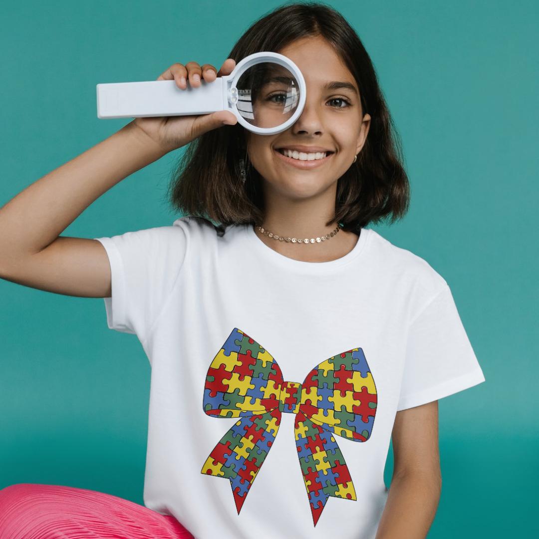 Autism Bow PNG, Autism Puzzle Pieces Digital Download - Etsy