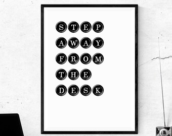 Away From Desk - Etsy