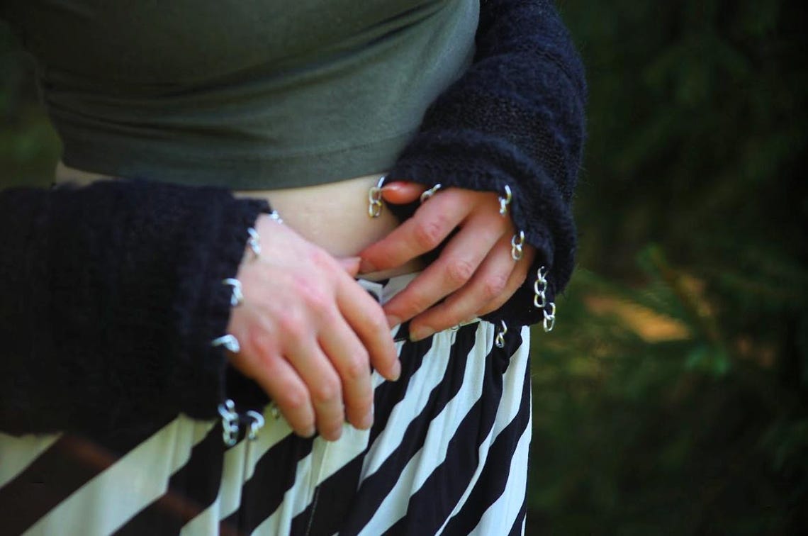 Black Grunge Gothic Shrug, Aesthetic Bolero for Summer, Cute Top for ...