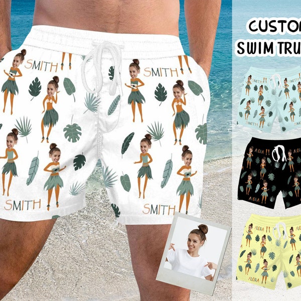 Funny Men Swimming Trunk - Etsy