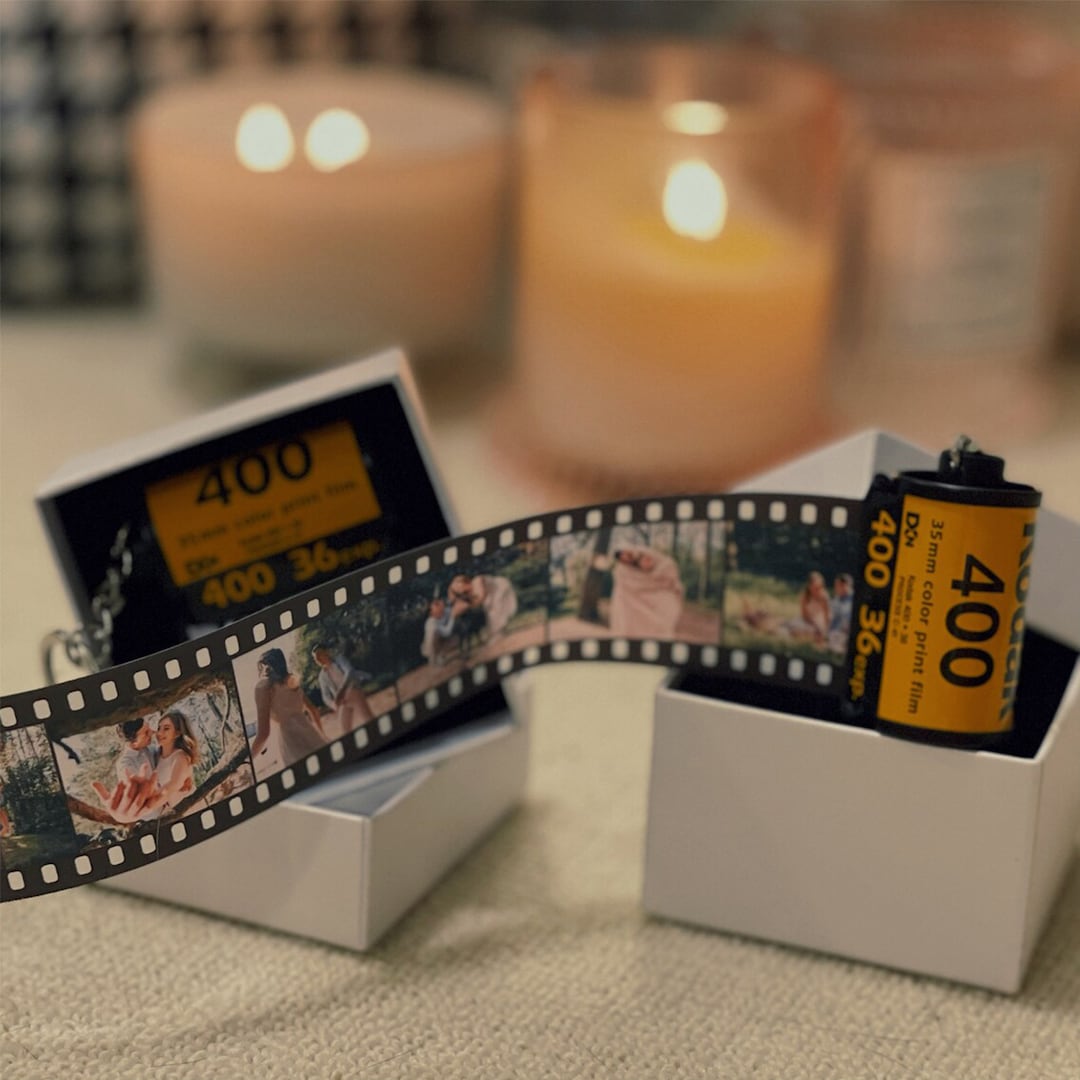 Best Mother's Day Gift Keychain,personalized Wedding Film Roll Keychain ...