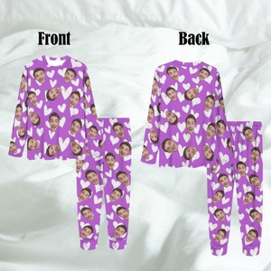 Personalized Couple Matching Pajamascustom Pajama Set With - Etsy