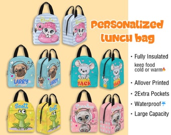 Cute Cat Lunch Box - Etsy