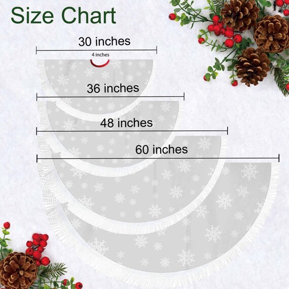 Christmas Tree Skirt Sizes