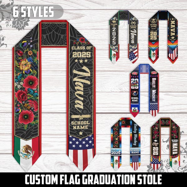 Native American Graduation Stole - Etsy