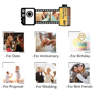 Best Mother's Day Gift Keychain,personalized Wedding Film Roll Keychain ...