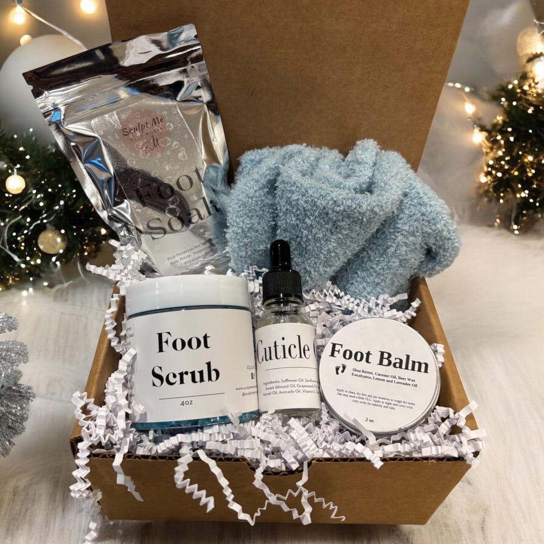 Foot Pampering Gift, Foot Care Box, Pedicure Gift Box, Self Care Gift ...