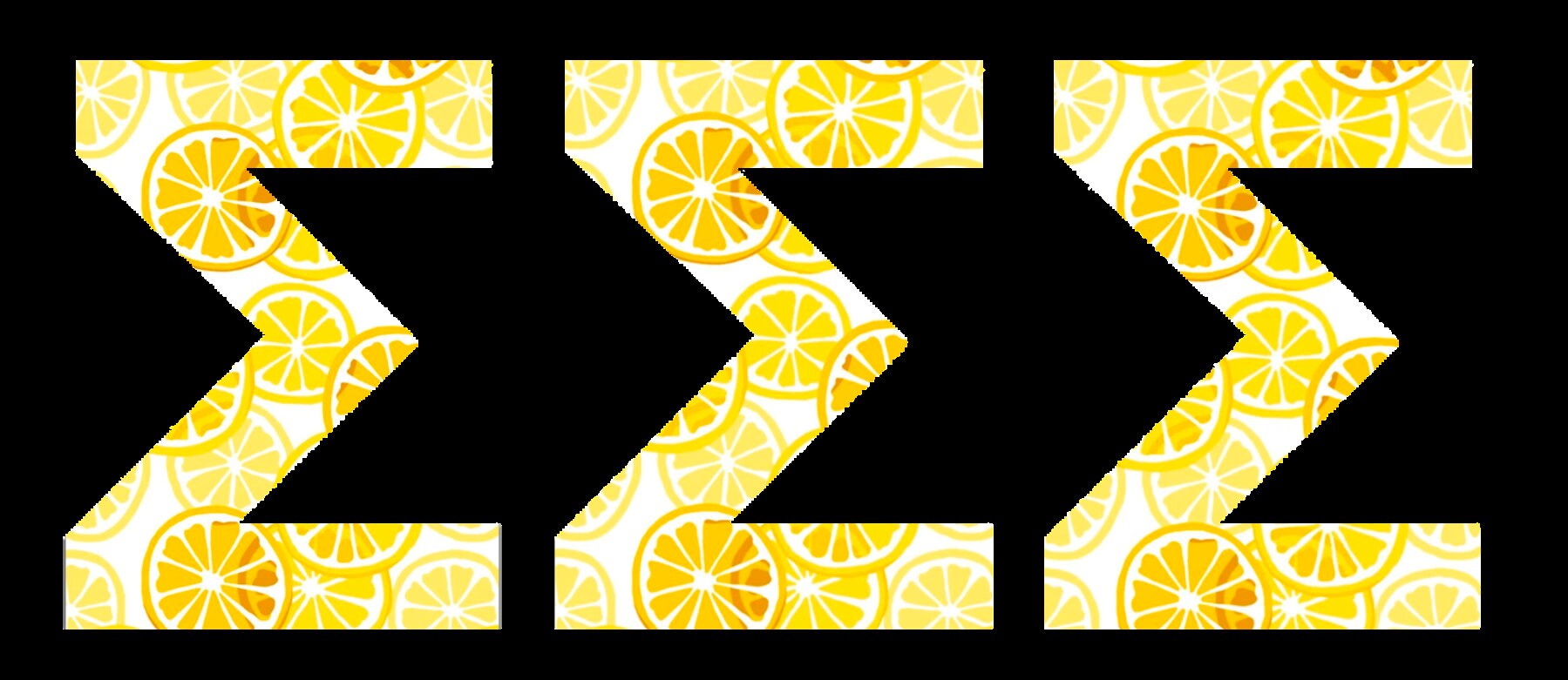 Sigma Sigma Sigma tri-sigma Letters PNG Set of 8 - Etsy