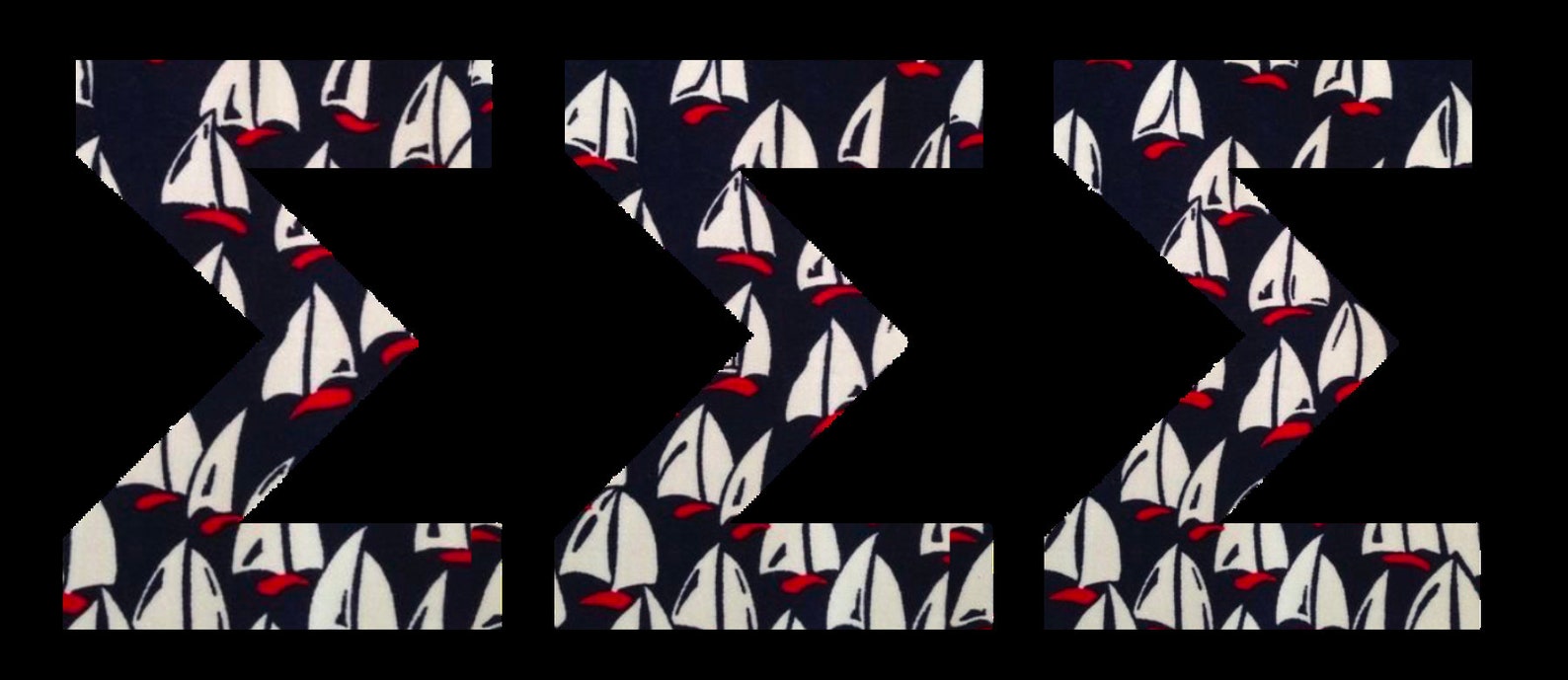 Sigma Sigma Sigma tri-sigma Letters PNG Set of 8 | Etsy