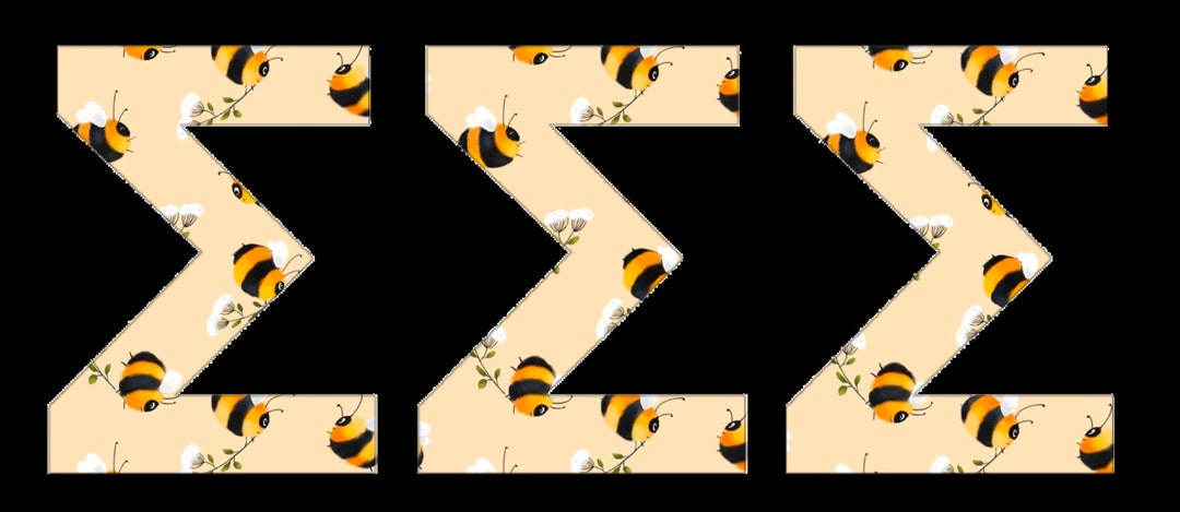 Sigma Sigma Sigma tri-sigma Letters PNG Set of 8 - Etsy