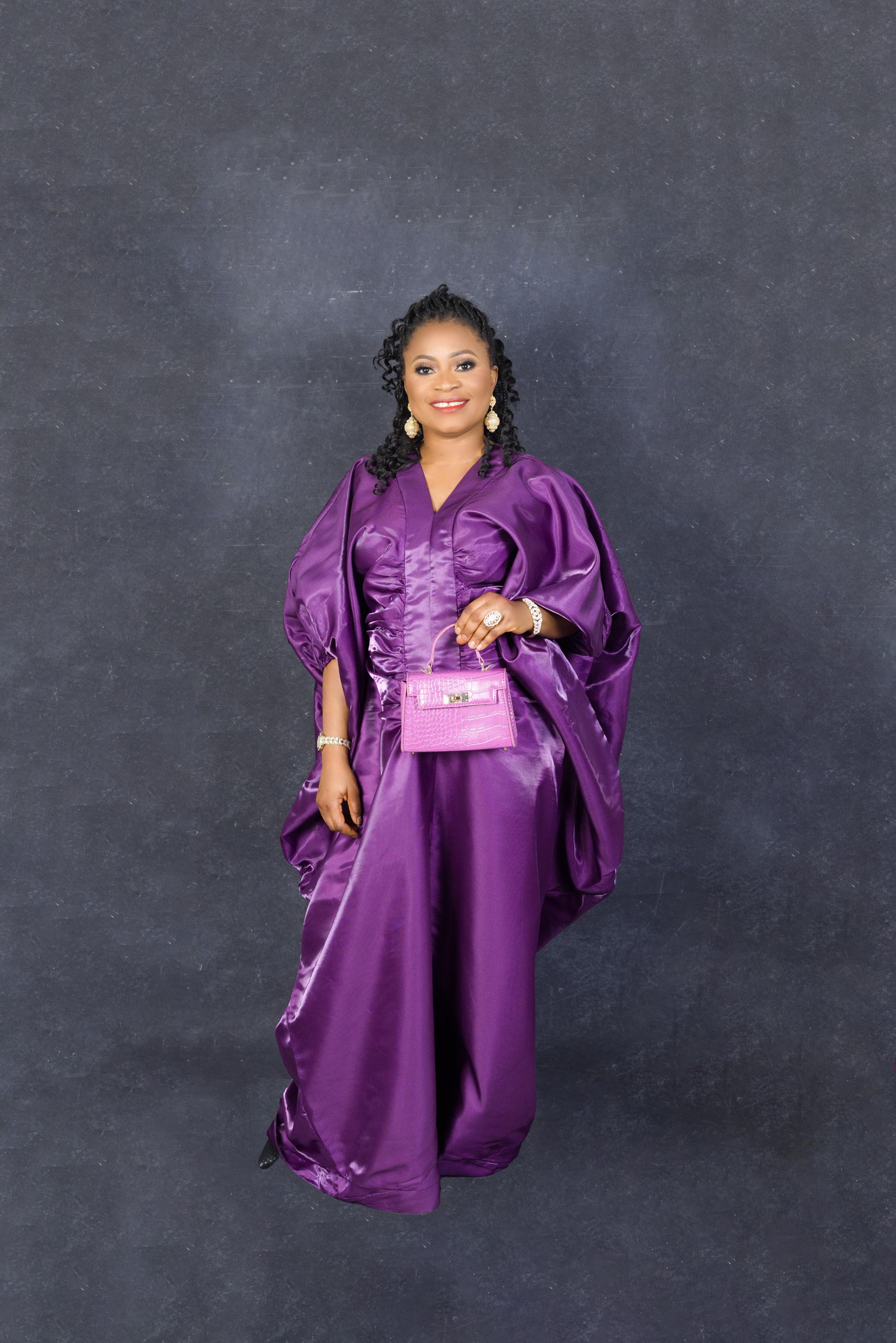Mosun Bubu Dress PURPLE elegant Purple Kaftan Dress Rich and ...