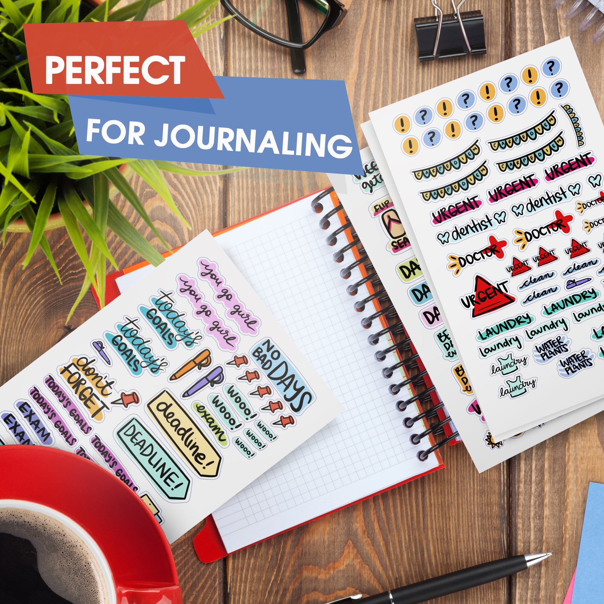 Planner Stickers - 966 Stickers to Enchant Your Planner, Calendar or ...