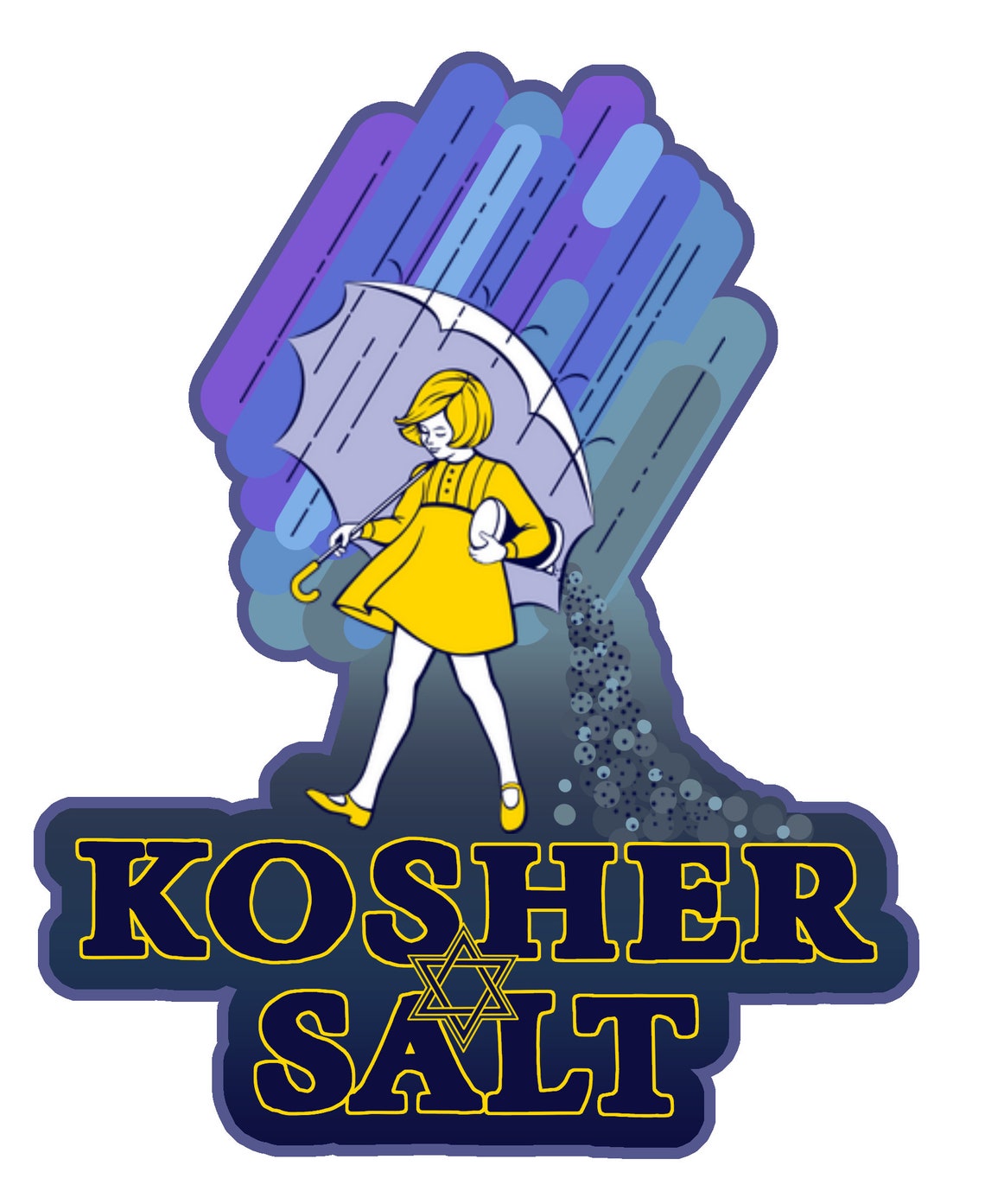 Kosher Salt Sticker - Etsy