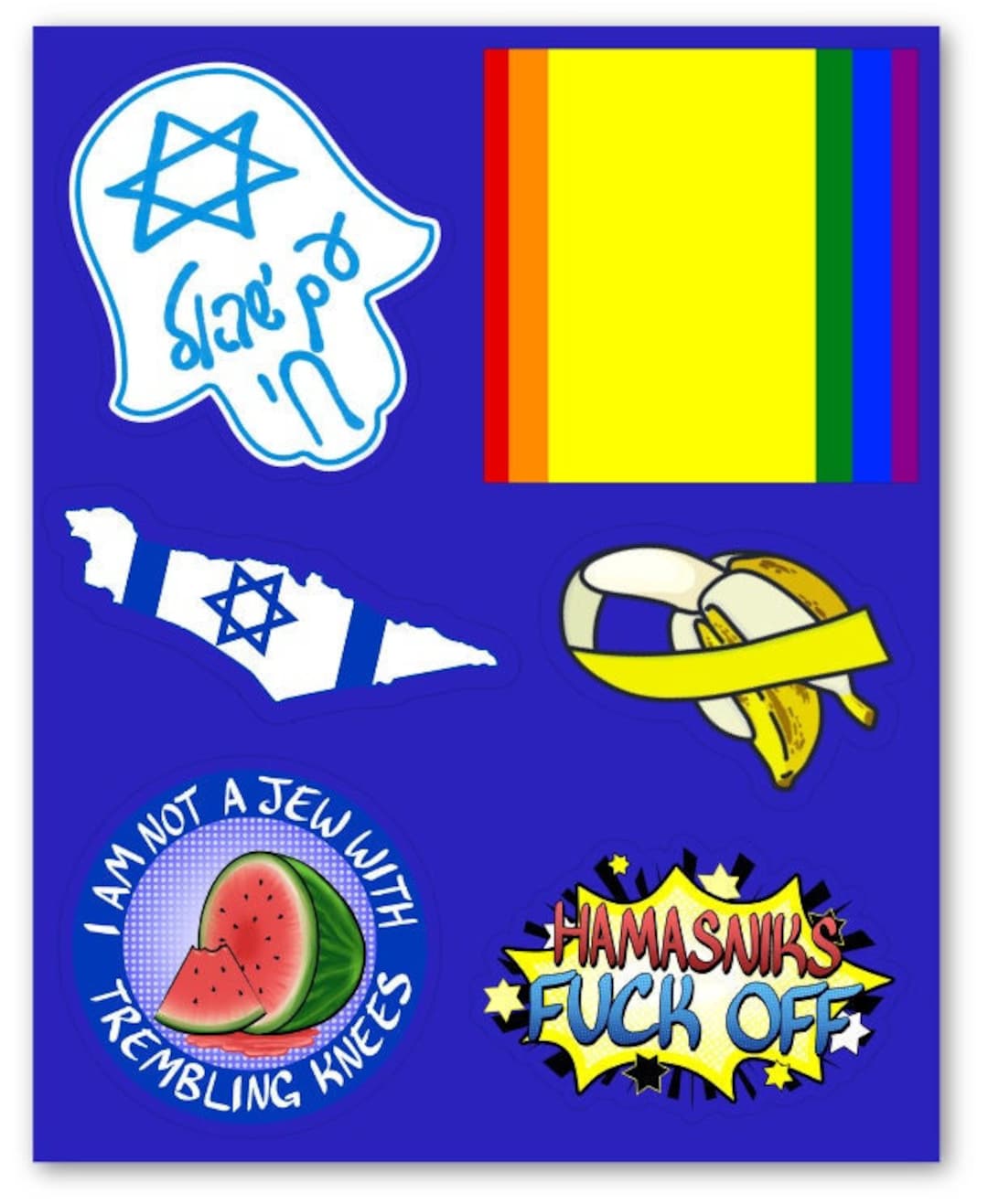 Zionist / Pro-israel Sticker Sheet for Bring Them Home Now - Etsy