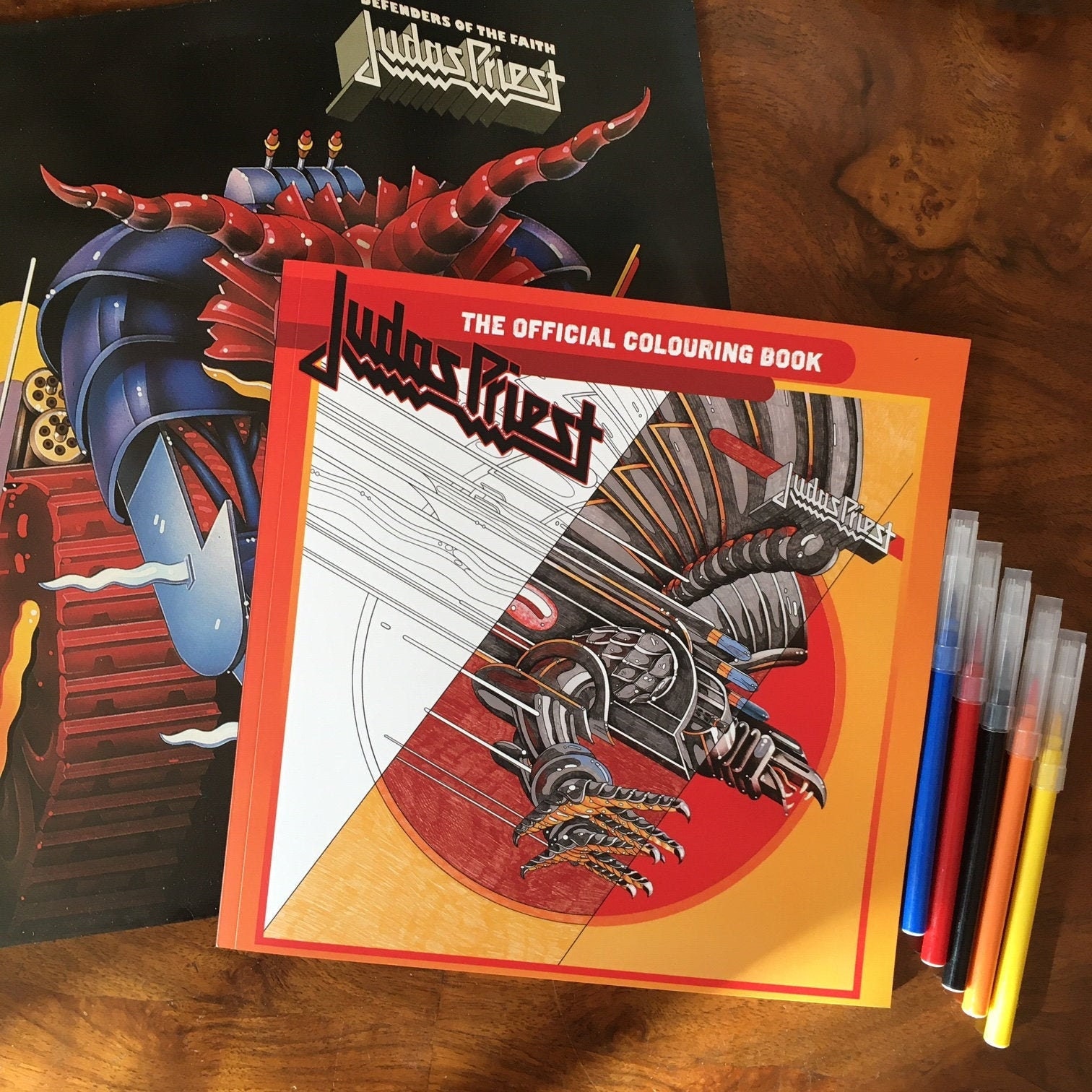 Official Judas Priest Colouring Book: Heavy Metal Art - Etsy