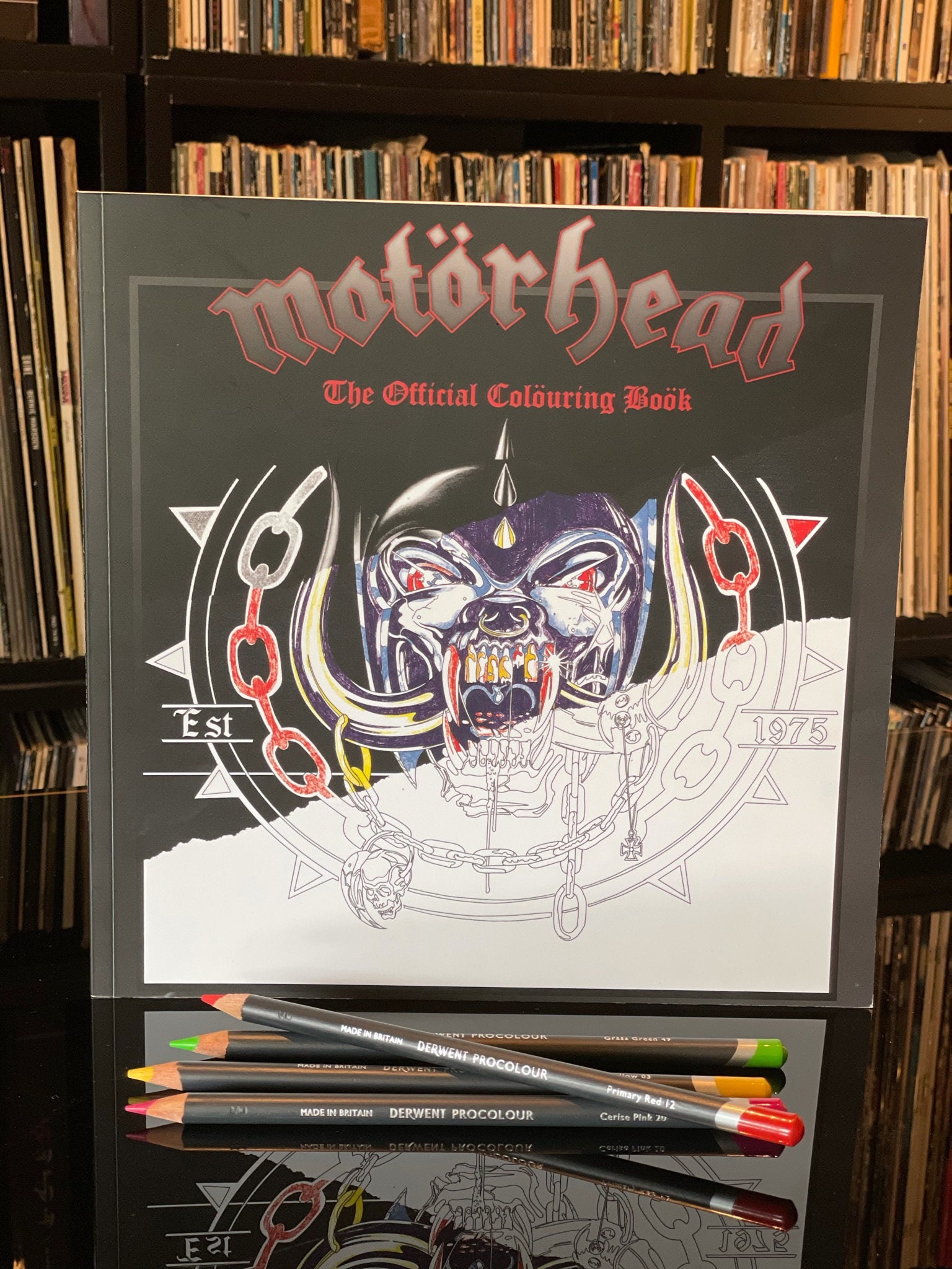Official Motorhead Colouring Book: Heavy Metal Adult Coloring - Etsy