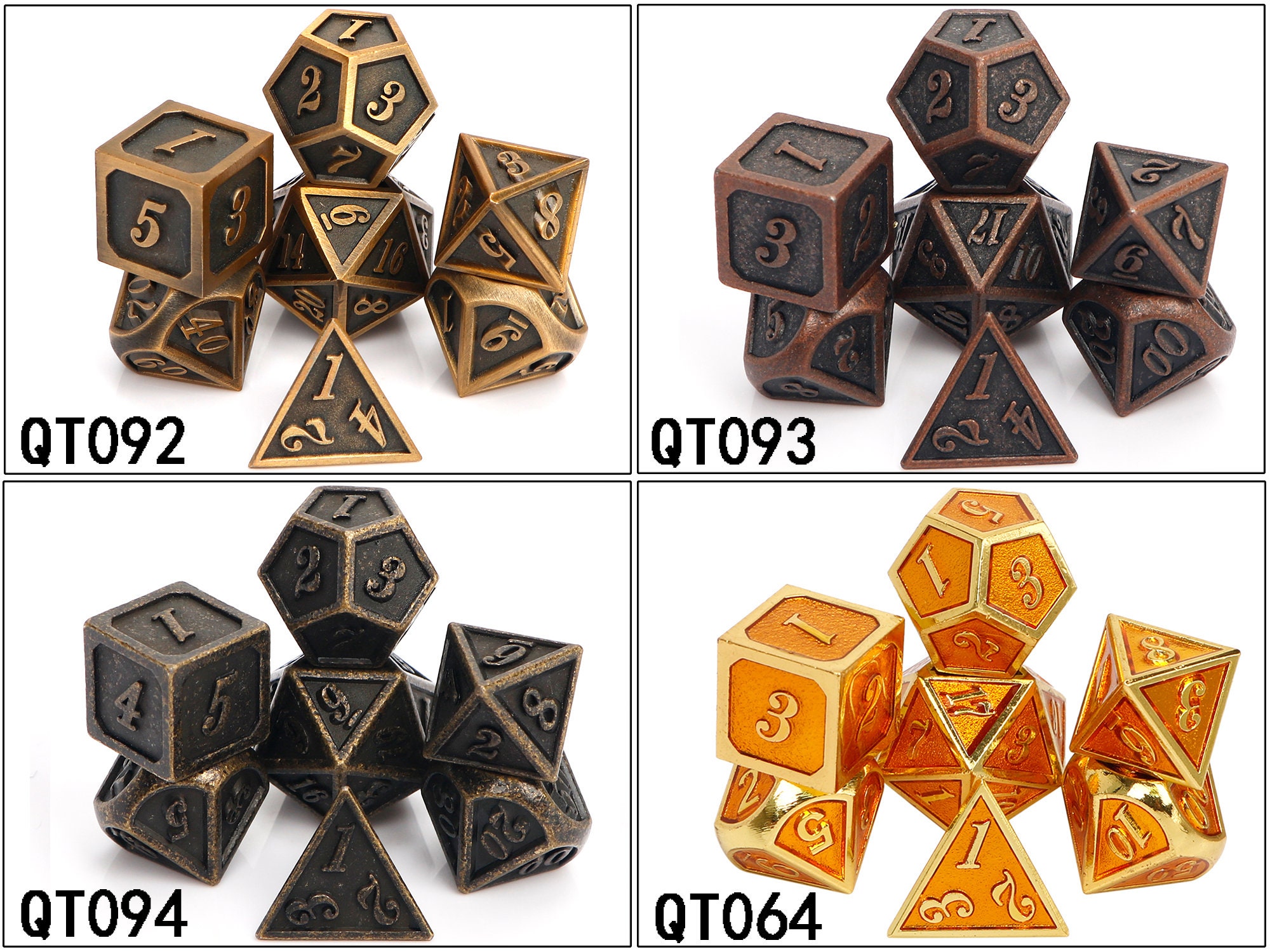Dnd dice set dungeons and dragons dice d&d dice metal | Etsy
