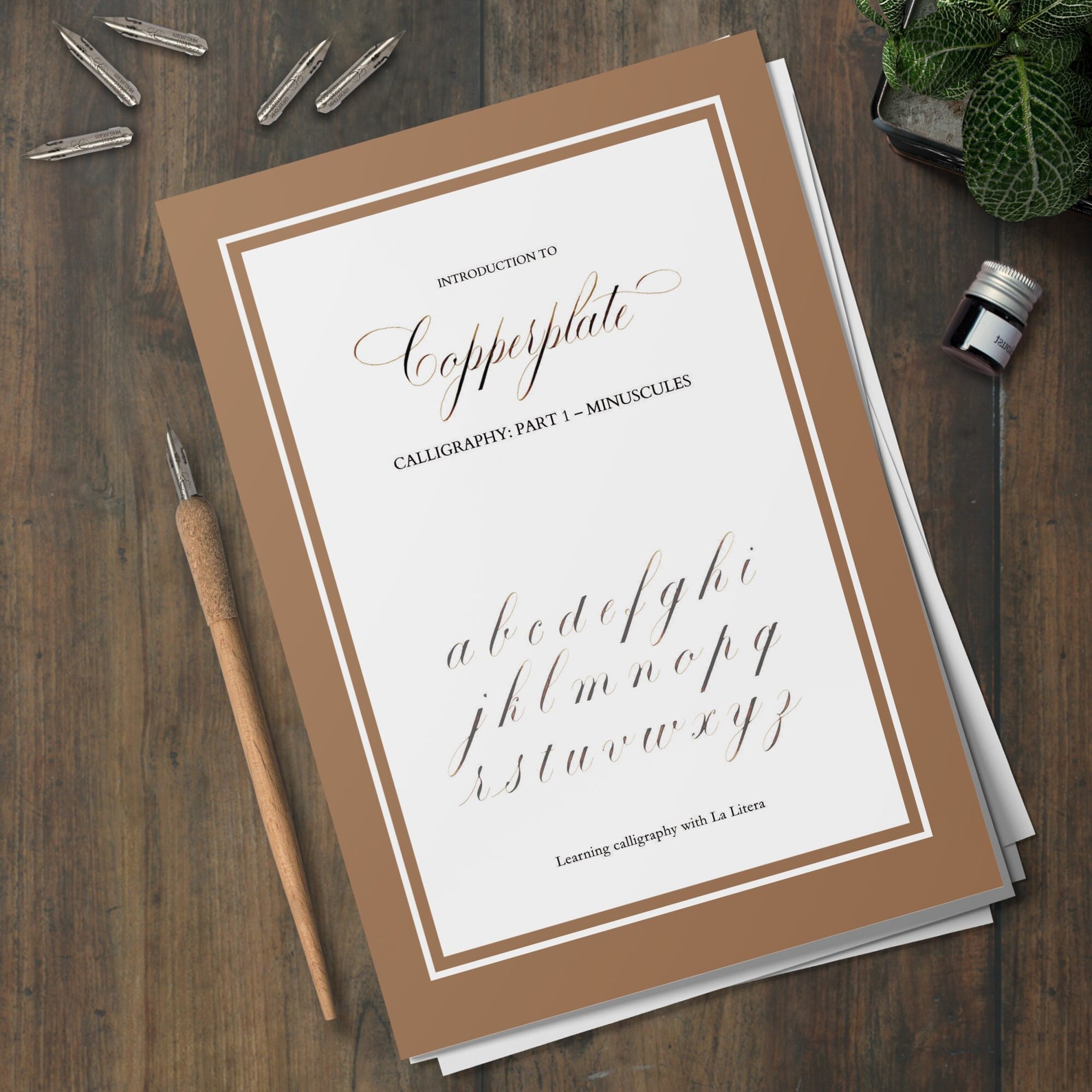 Copperplate Calligraphy Workbook part I Minuscules - Etsy