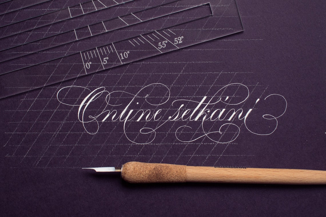 Calligraphy Ruler - Etsy