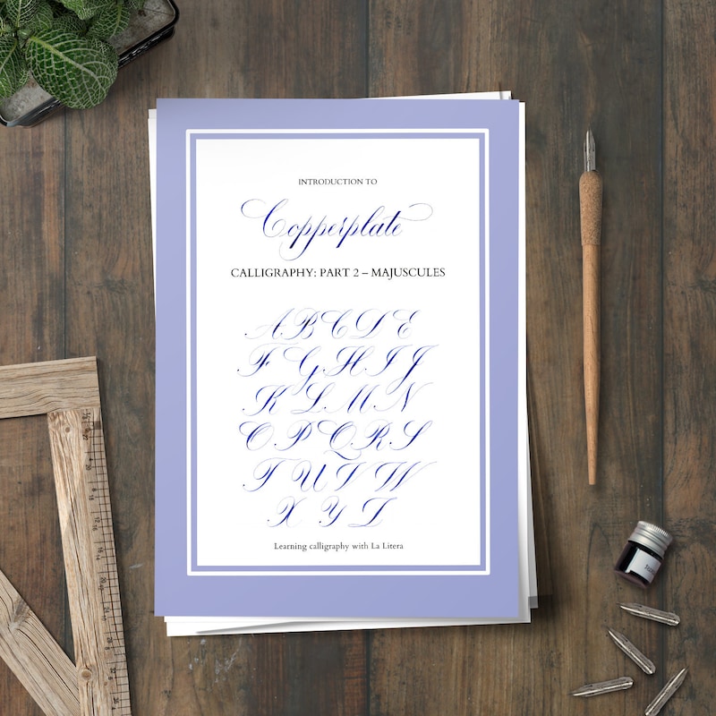Copperplate - Etsy
