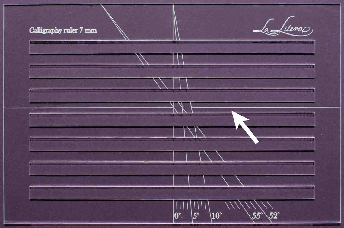 Calligraphy Ruler - Etsy