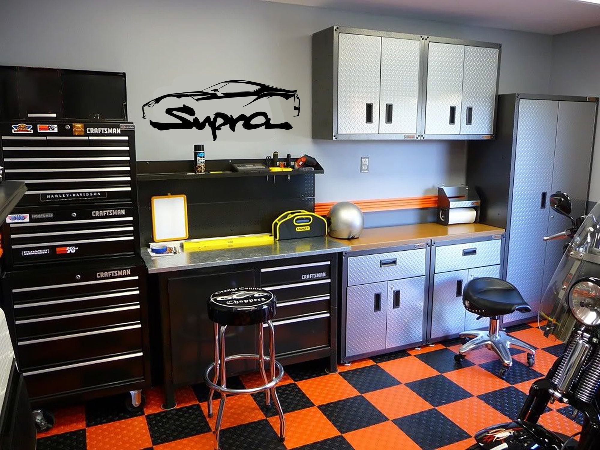 2017 Toyota Supra Sport Car Sticker Decal Wall Graphic | Etsy