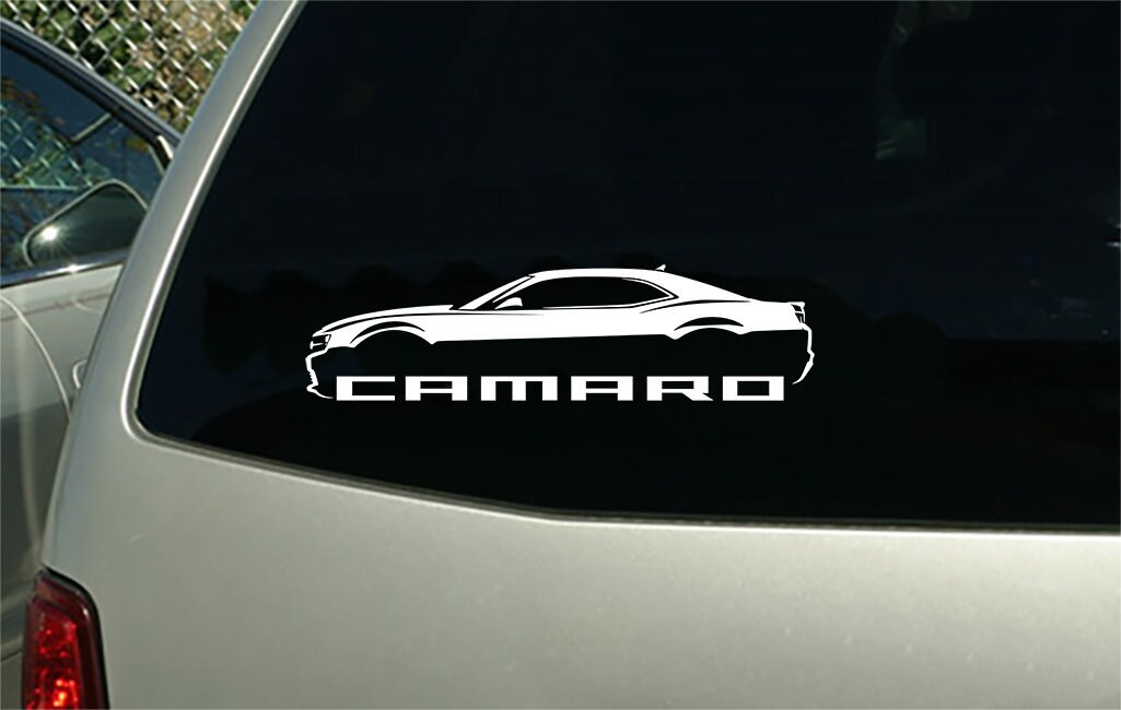 2010-15 Chevy Camaro Coupe car sticker decal wall graphic | Etsy