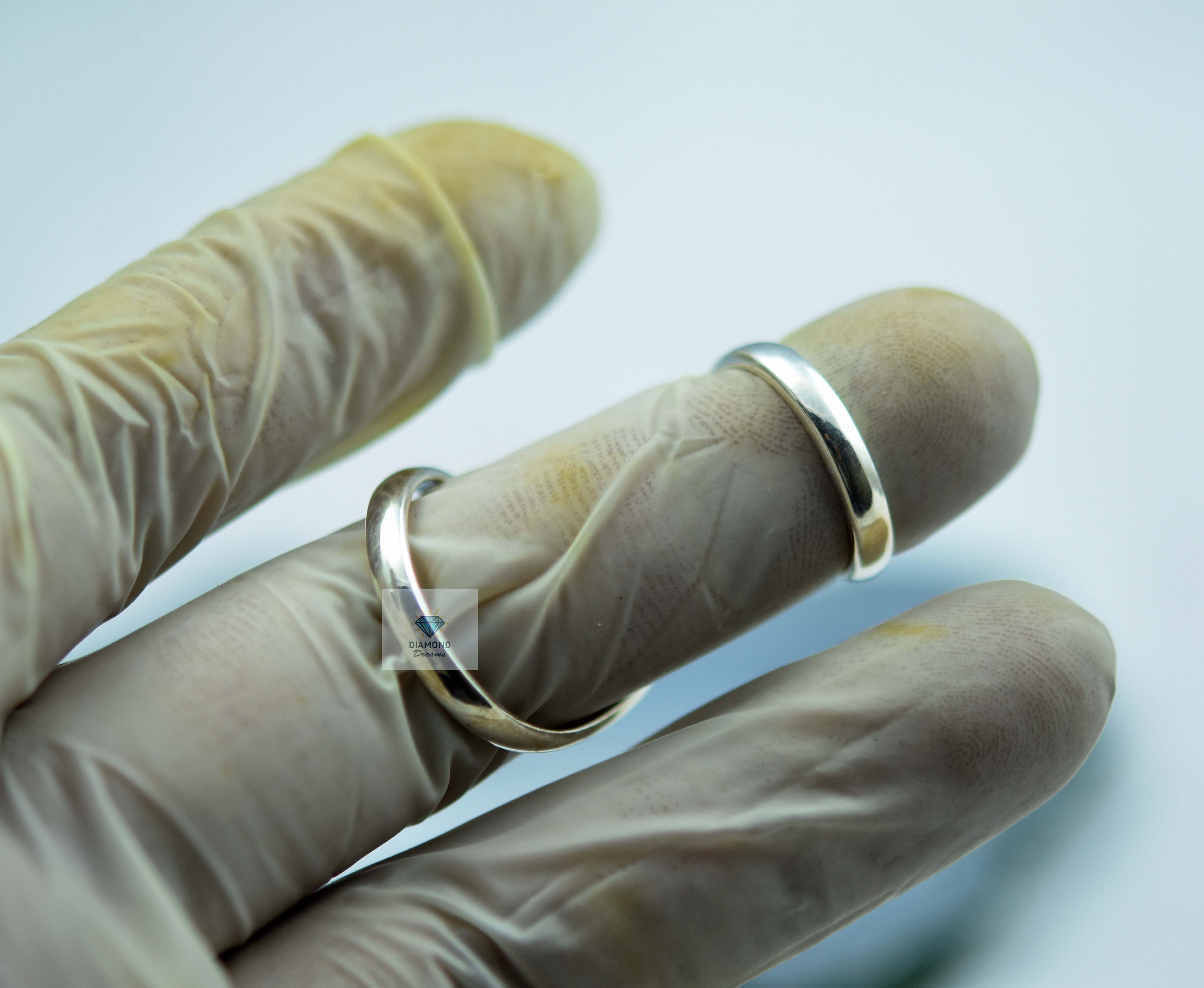 925 Sterling Silver Splint Ring Splint Swan Ring PIP or DIP | Etsy