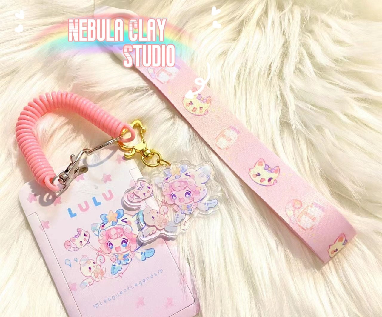 Pajama Guardian Lulu Lanyard Badge Holder/pouch League of Legends ...