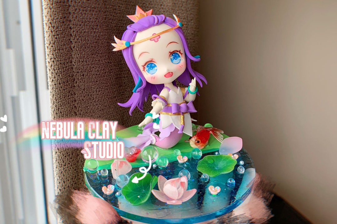 Splendid Staff Nami Clay Figures - League of Legends Inspired Fan Art ...