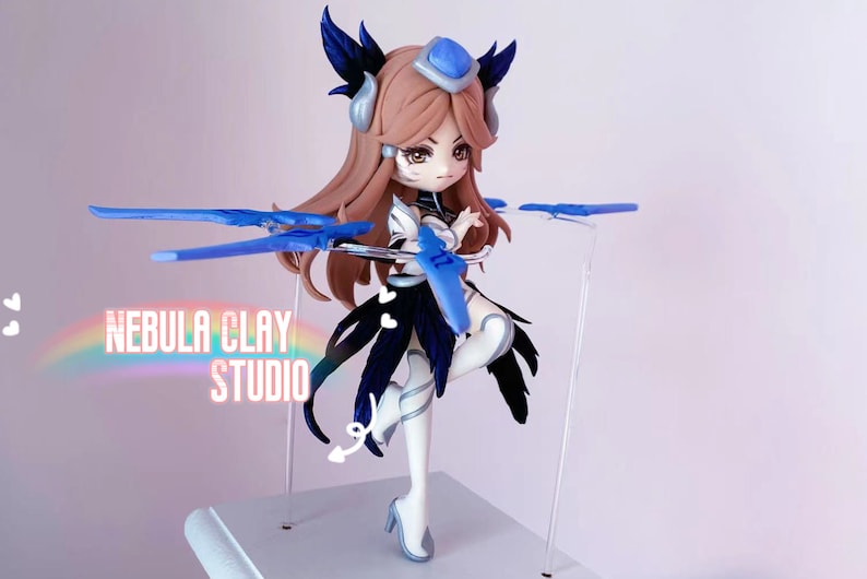 IG Irelia Clay Figures - League of Legends Inspired Fan Art - Etsy