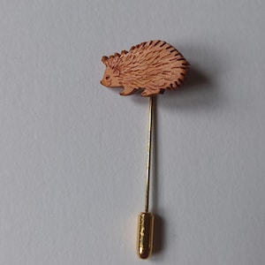 Vintage Hedgehog Hat Pin / Stick Pin - Etsy