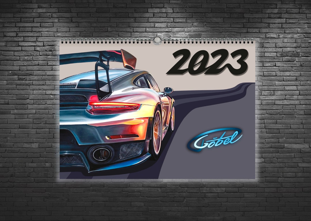 Autokalender 2024 Din A3 Wand/Jahreskalender mit Auto - Etsy.de