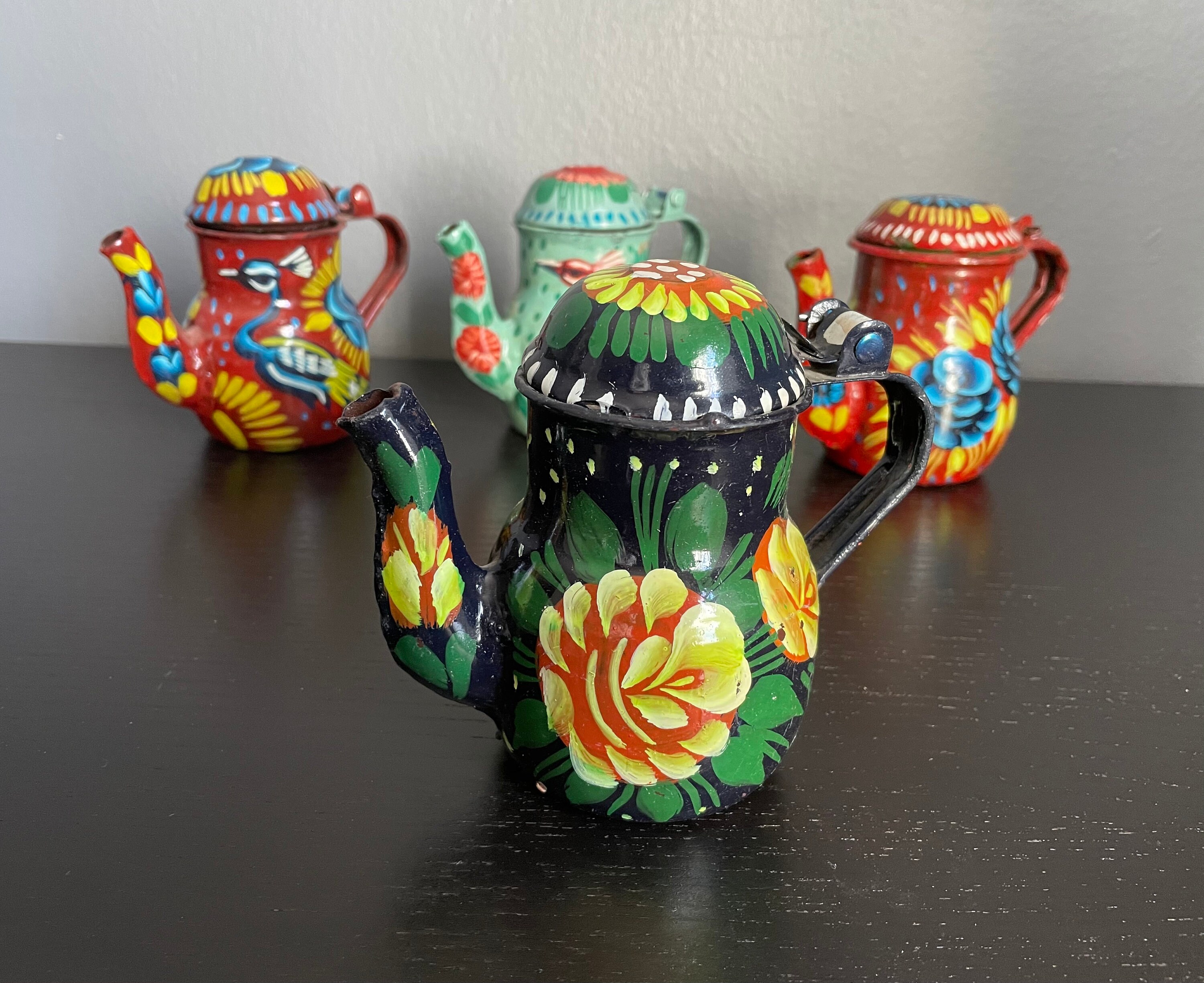 Beautiful Hand Painted Traditional Indian Pakistani Teapot Decor - Etsy UK
