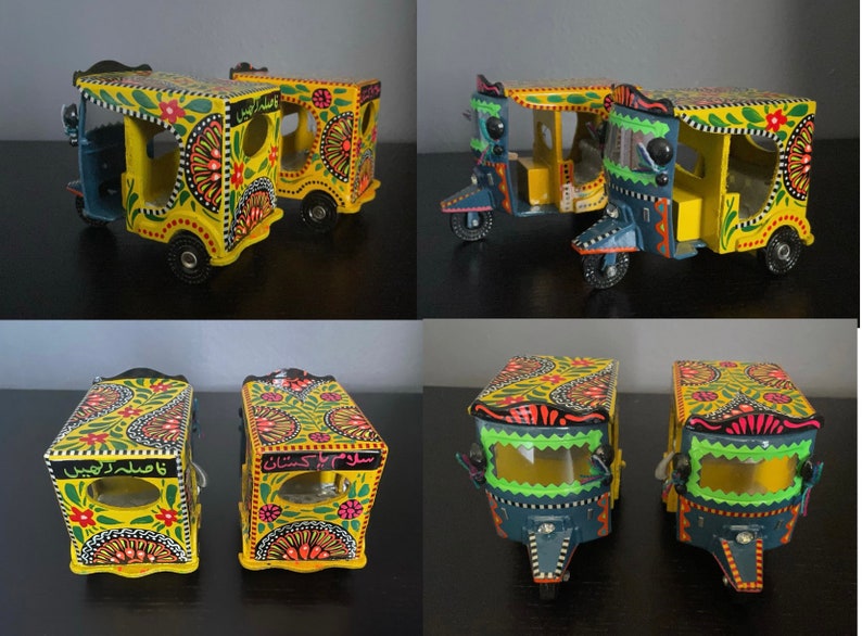 Wooden Handmade Indian Pakistani Rickshaw Decor Art Eid Diwali Gift - Etsy