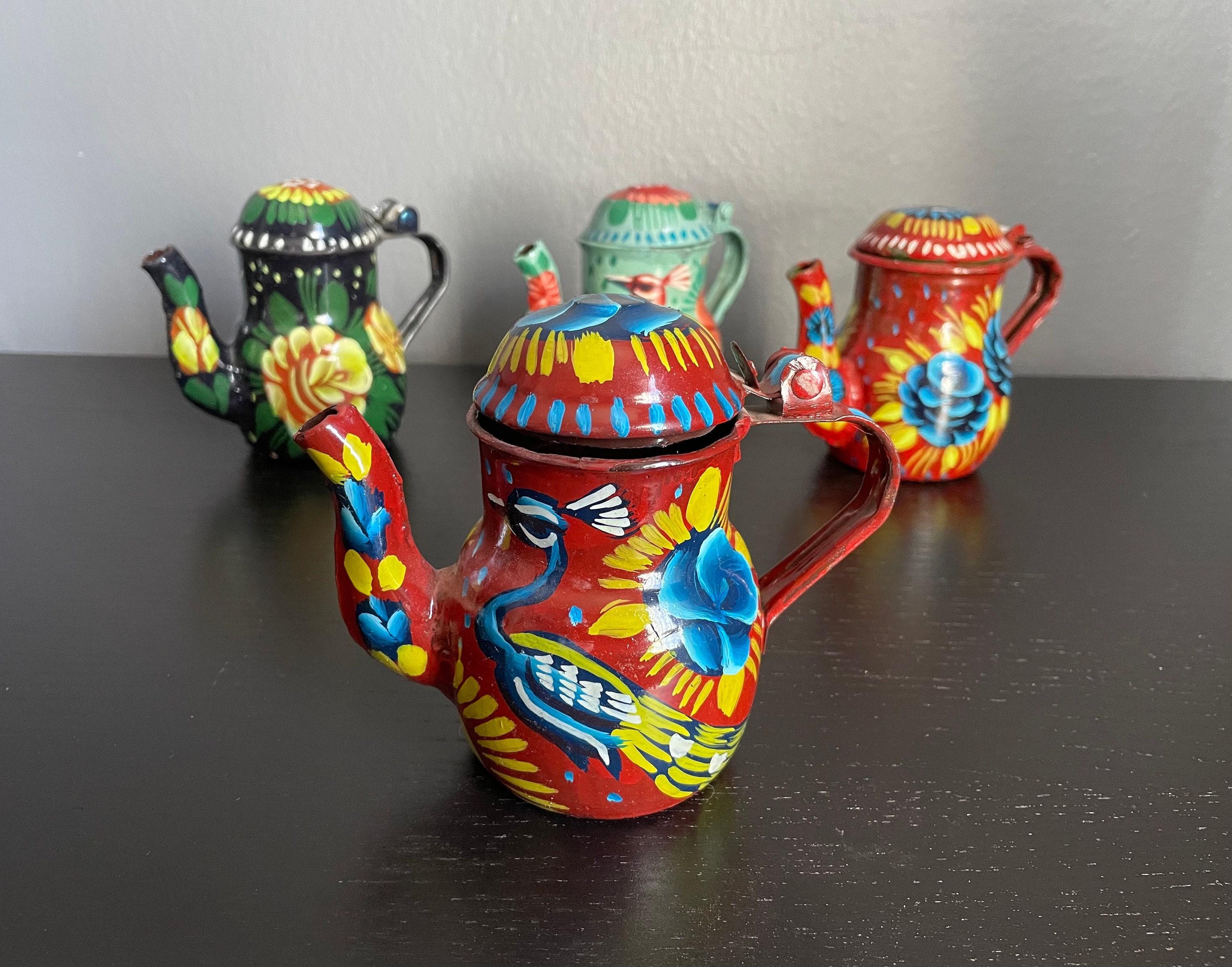 Beautiful Hand Painted Traditional Indian Pakistani Teapot Decor - Etsy UK