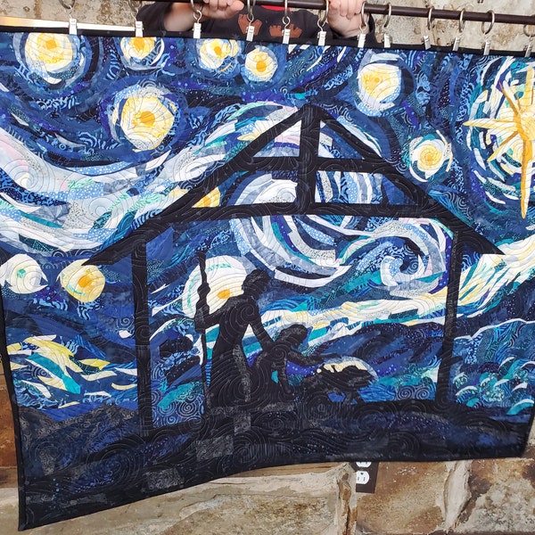 Starry Night Nativity Quilt Pattern - Etsy